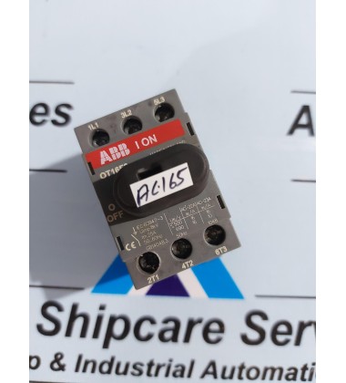 ABB OT16F3 GENERAL PURPOSE SWITCH 20A 600VAC| Atlas Shipcare Services