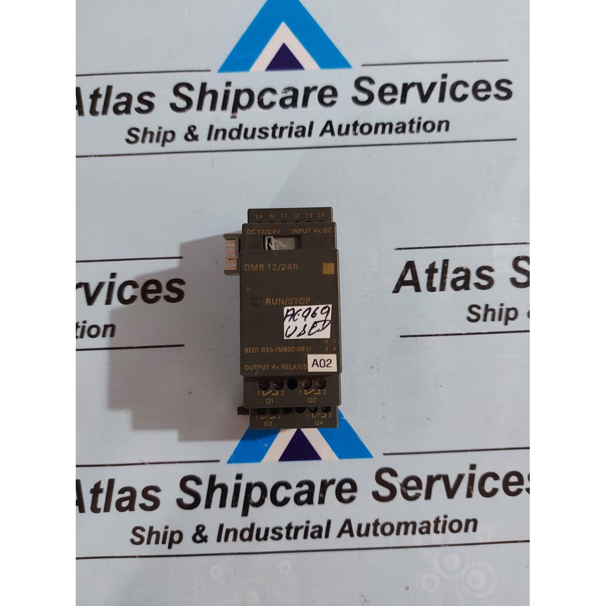 SIEMENS DM8 12/24R 6ED1 055-1MB00-0BA1 EXPANSION MODULE| Atlas Shipcare ...