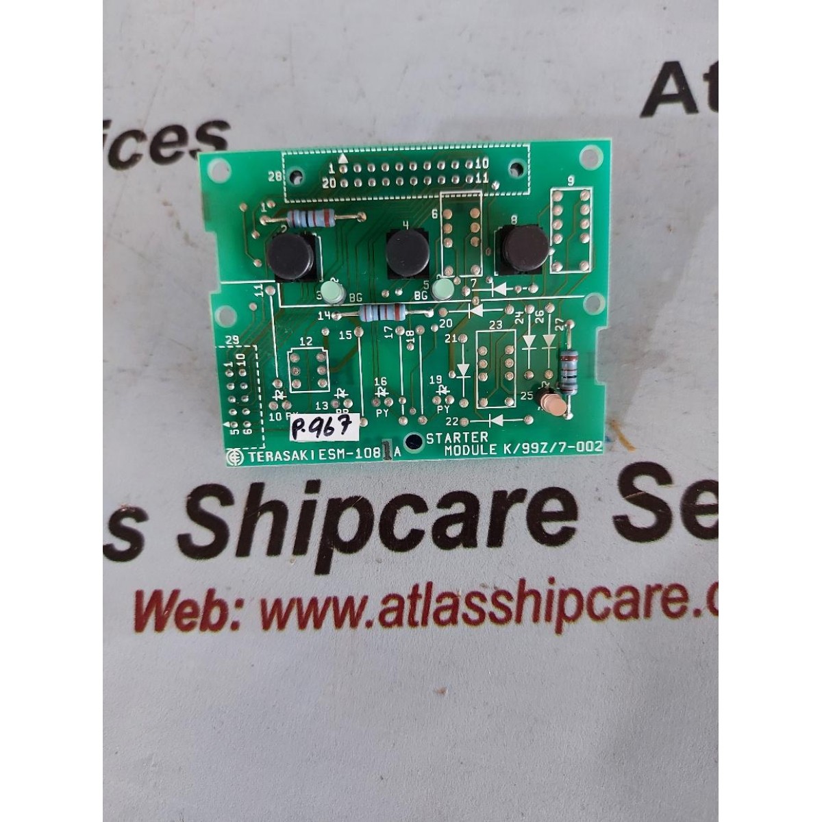 Terasaki Esm 1081a K 99z 7 002 Starter Module Atlas Shipcare Services