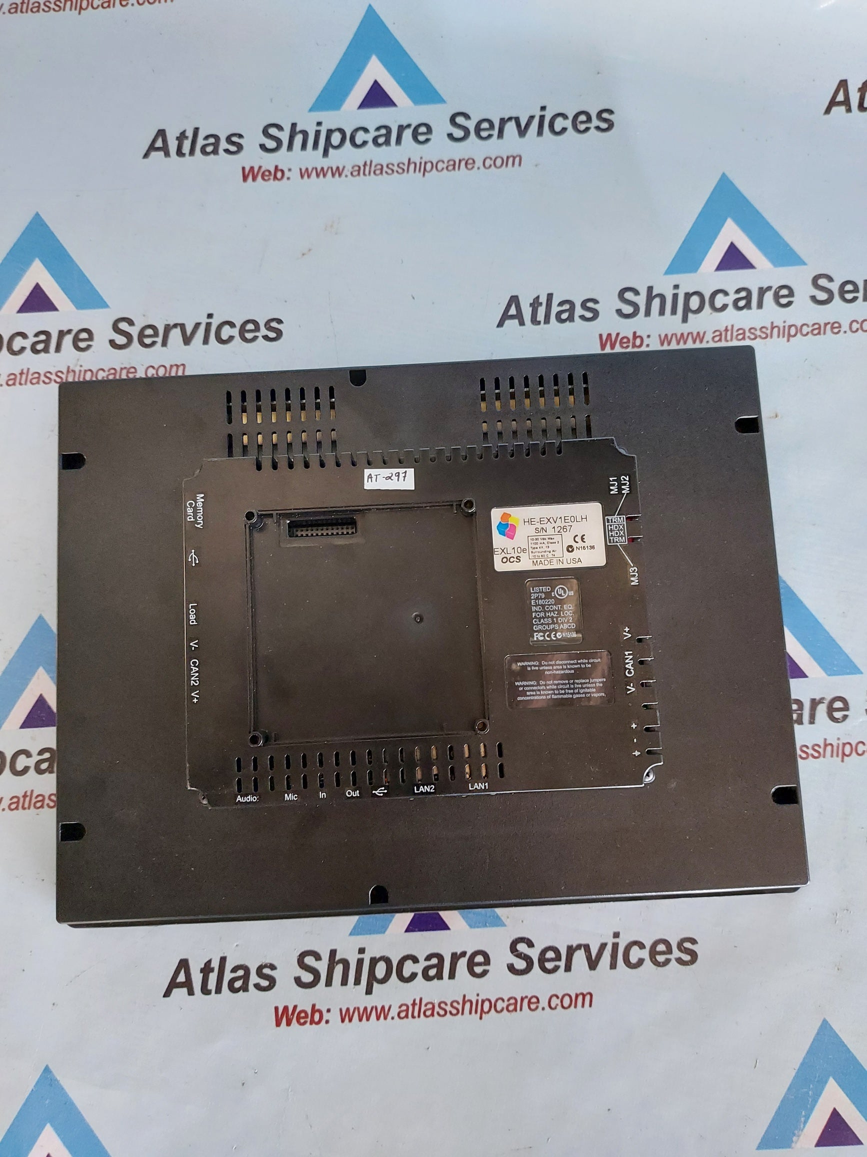 HMI XL10E OCS Touch Screen Controller – Atlas Shipcare Services