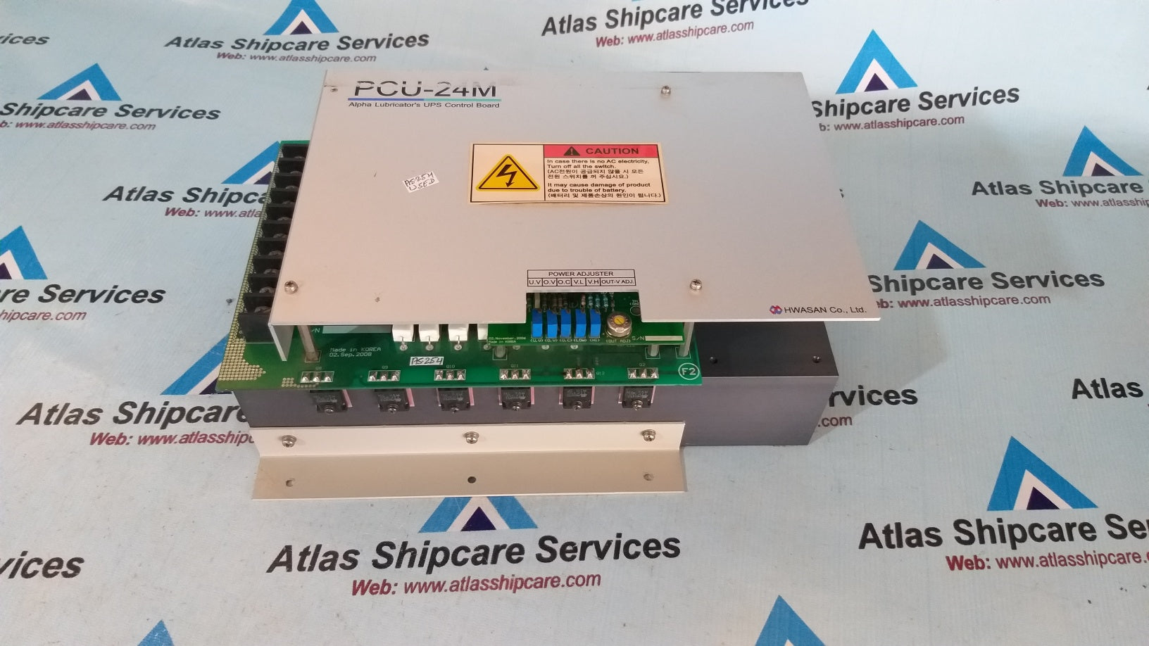 Hwasan PCU-24M Alpha Lubricator's UPS Control Board – Atlas Shipcare ...