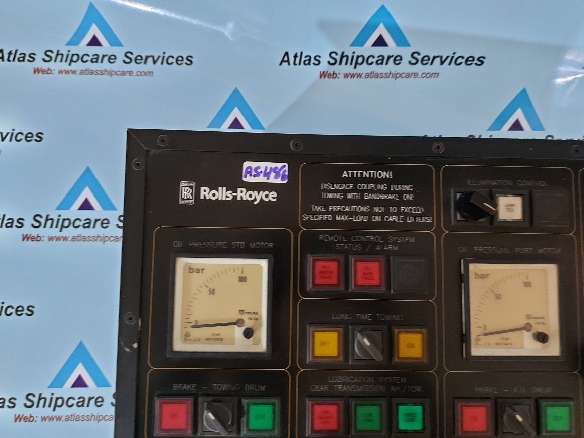 Rolls-Royce 401-856-00 Control Panel System – Atlas Shipcare Services