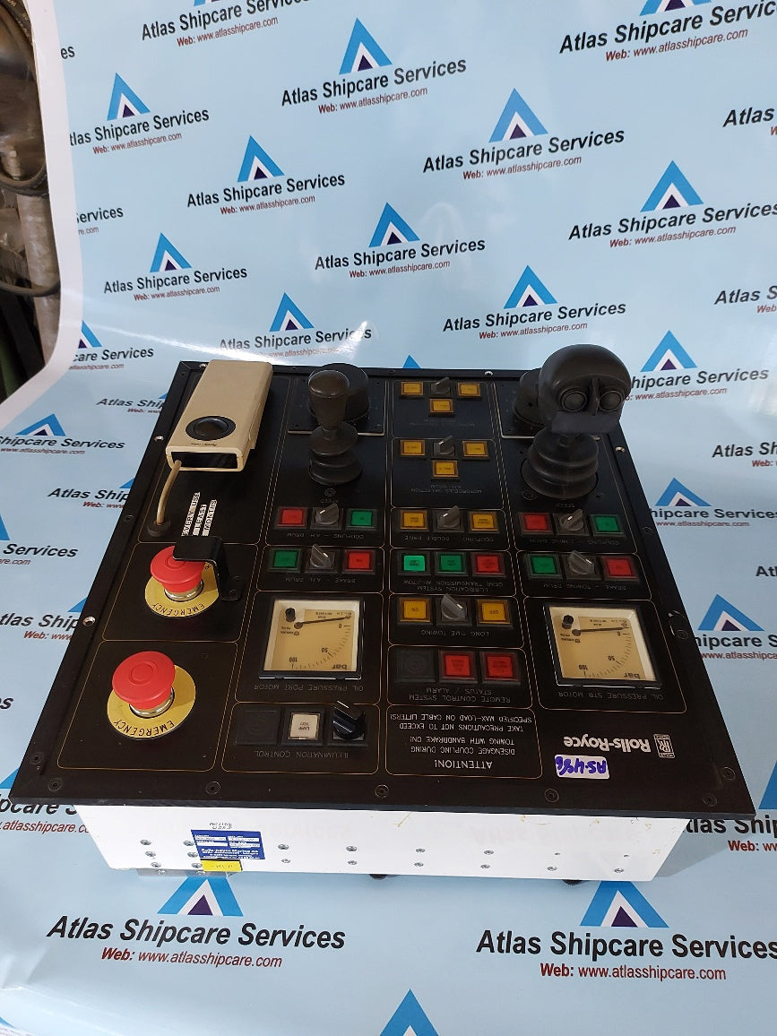 Rolls-Royce 401-856-00 Control Panel System – Atlas Shipcare Services