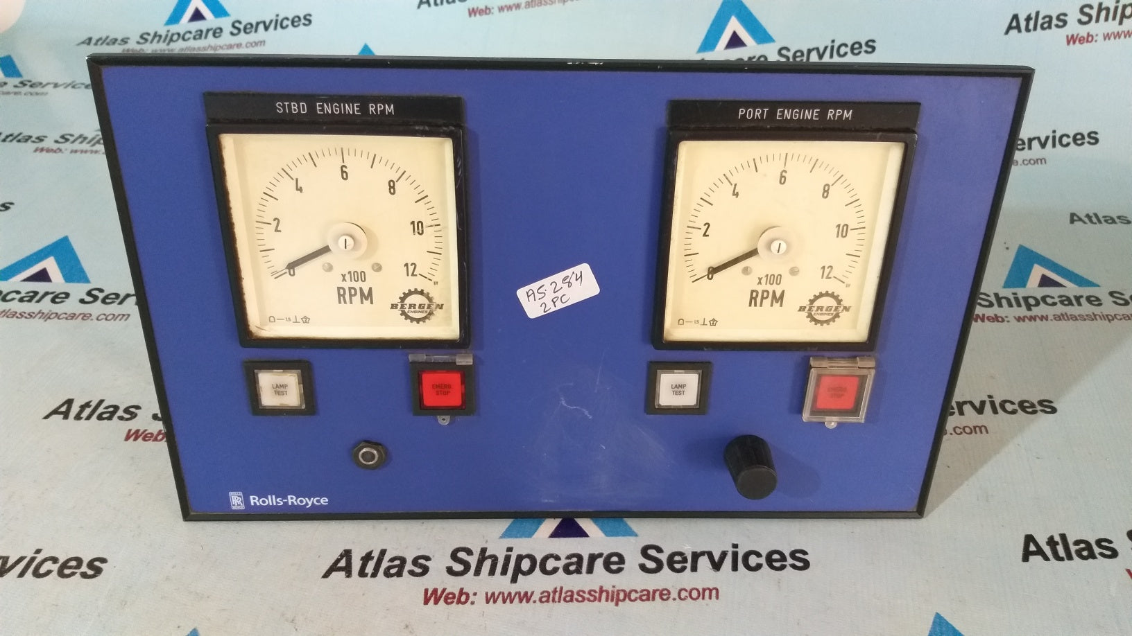 Rolls-Royce STBD-PORT Engine Rpm Control Panel – Atlas Shipcare Services