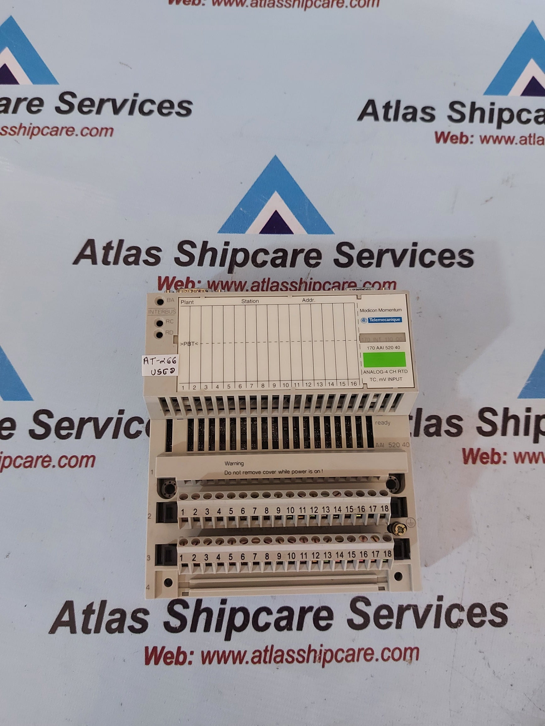 Schneider Electric TXS MOMENTUM 170AAI52040 I/O Base Analog 4-Channel ...