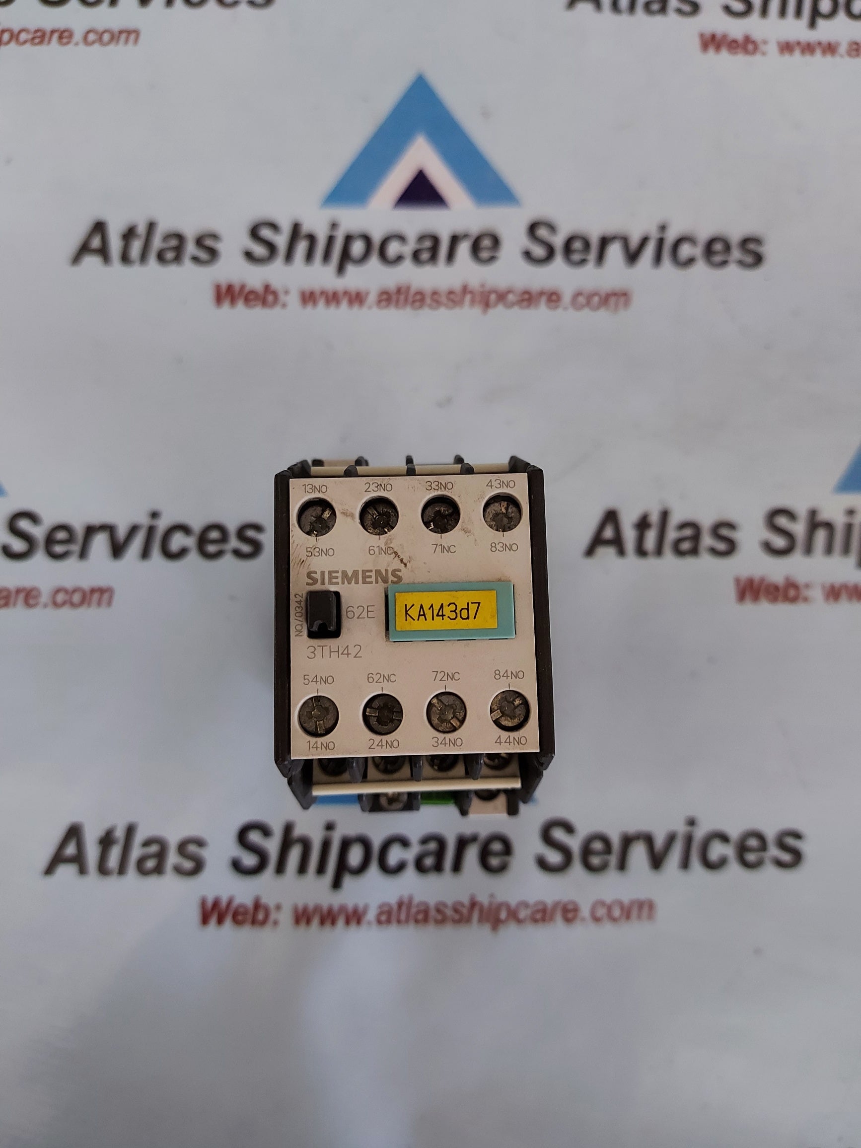 Siemens 3TH4262-0B Contactor Relay – Atlas Shipcare Services