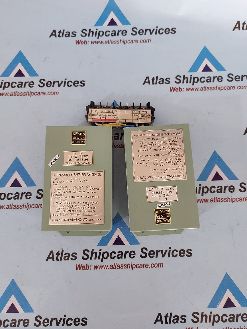 Toray Engineering SR-11-C Intrinsically Safe Relay Device – Atlas ...