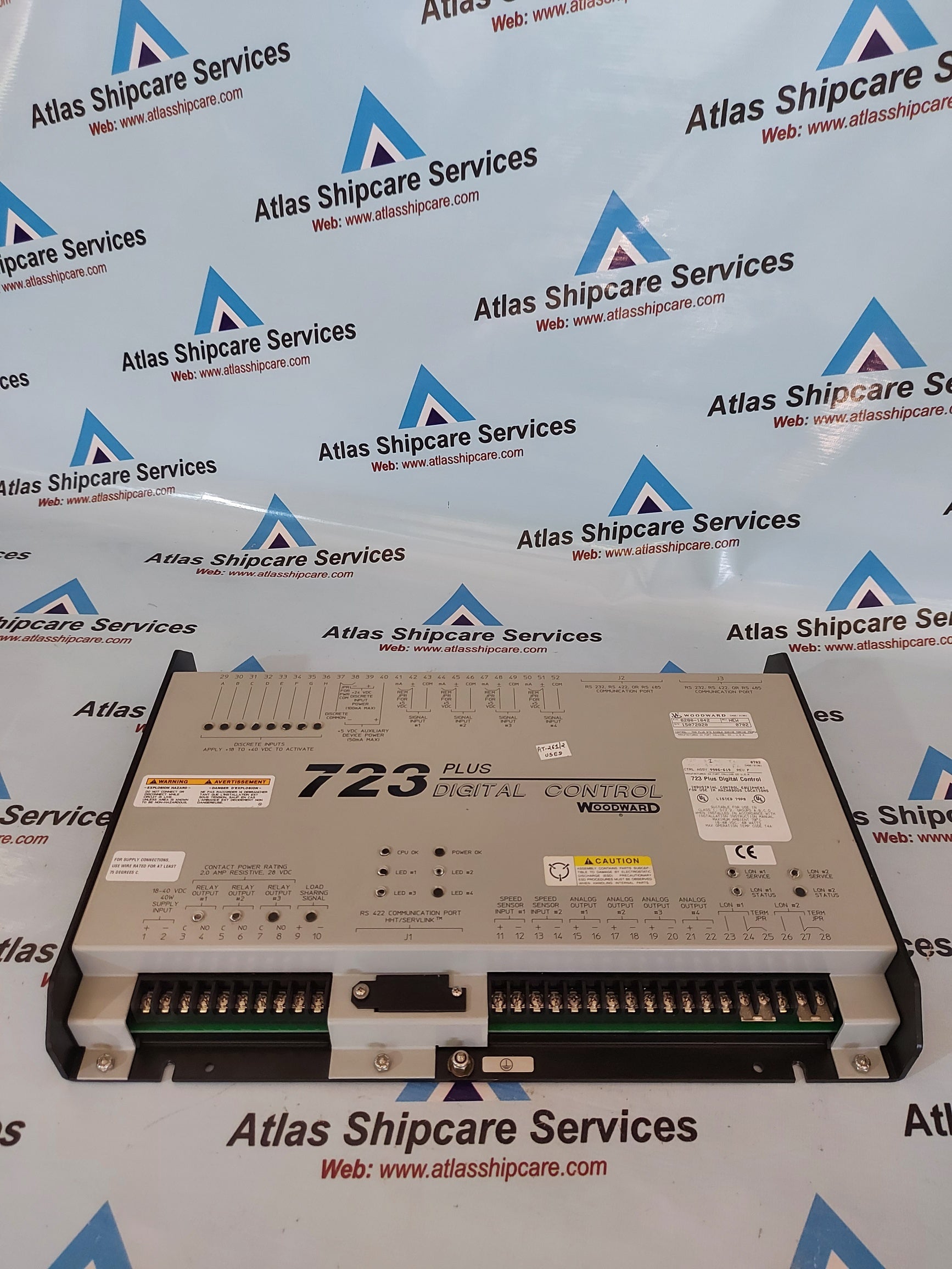 Woodward 8280-1042 723 Plus Digital Control – Atlas Shipcare Services
